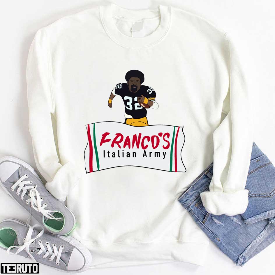 Fanart Franco’s Italian Army Franco Harris Unisex Hoodie - Teeruto