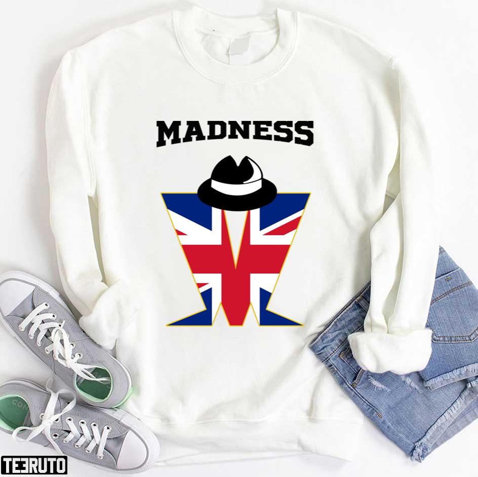 Flag UK Ultimate Madness Music Band Gift Fan Unisex Hoodie - Teeruto