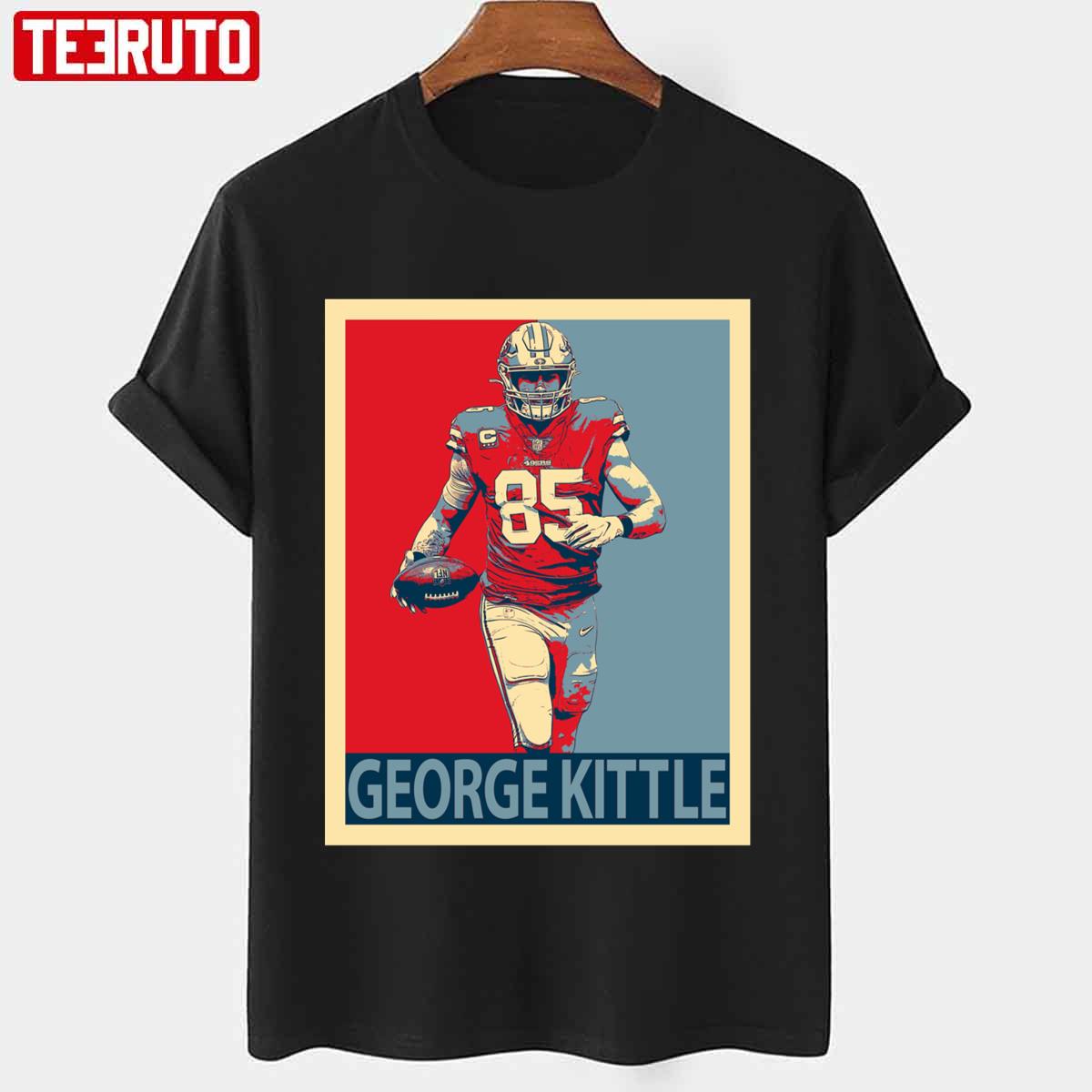 George Kittle Road To Legend Hope Art Unisex T-Shirt - Teeruto