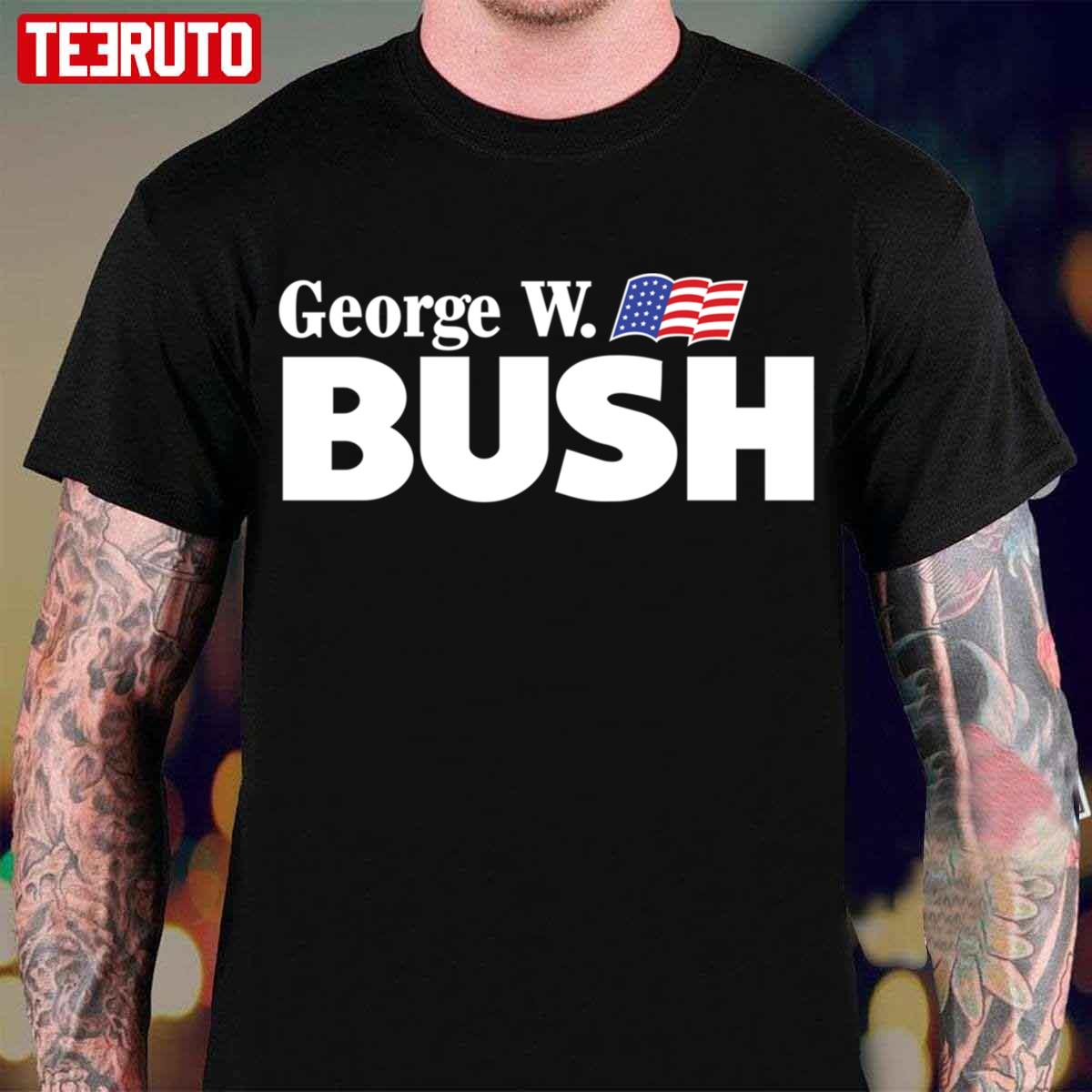 George W Bush For President Unisex Hoodie - Teeruto