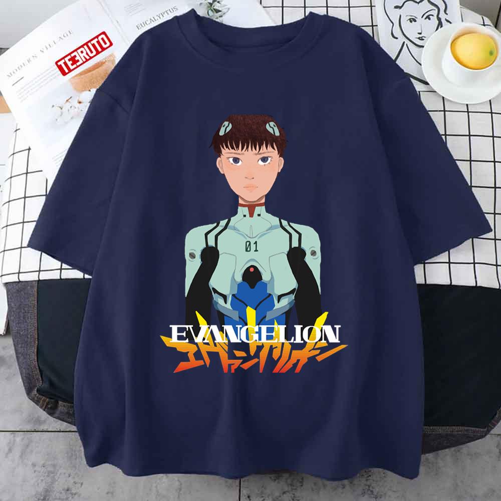 Get In The Robot Neon Genesis Evangelion Unisex T-Shirt - Teeruto