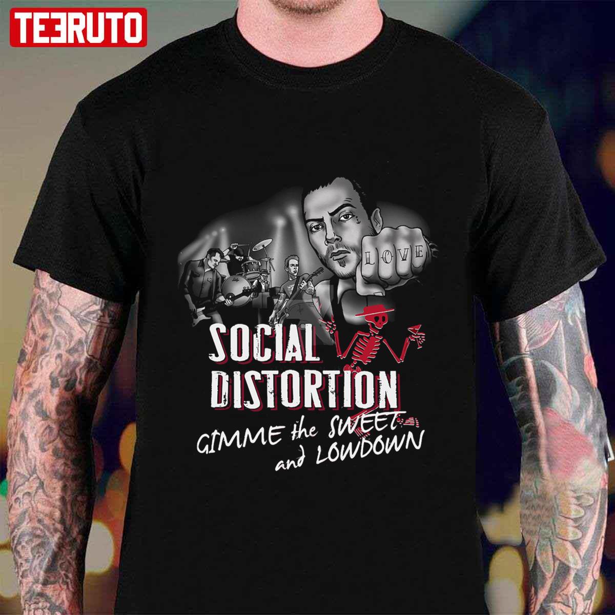 Gimme The Sweet And London Social Distortion Unisex T-Shirt - Teeruto