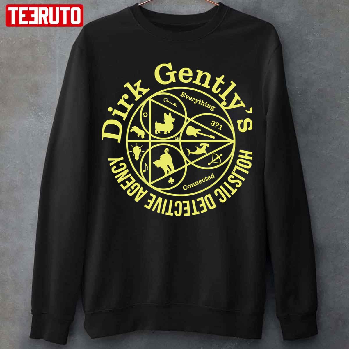 Great Model Everything Is Connected Dirk Gently's Unisex T-Shirt - Teeruto
