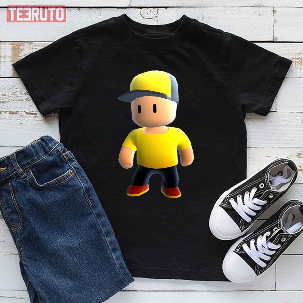 Guy In Yellow Hat Stumble Guys Unisex T-Shirt - Teeruto