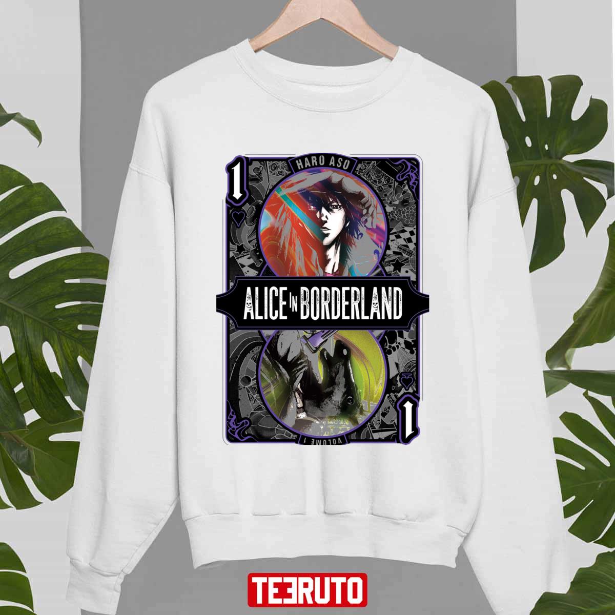 Haro Aso Vol 1 Alice In Borderland Poster Artwork Unisex Sweatshirt ...