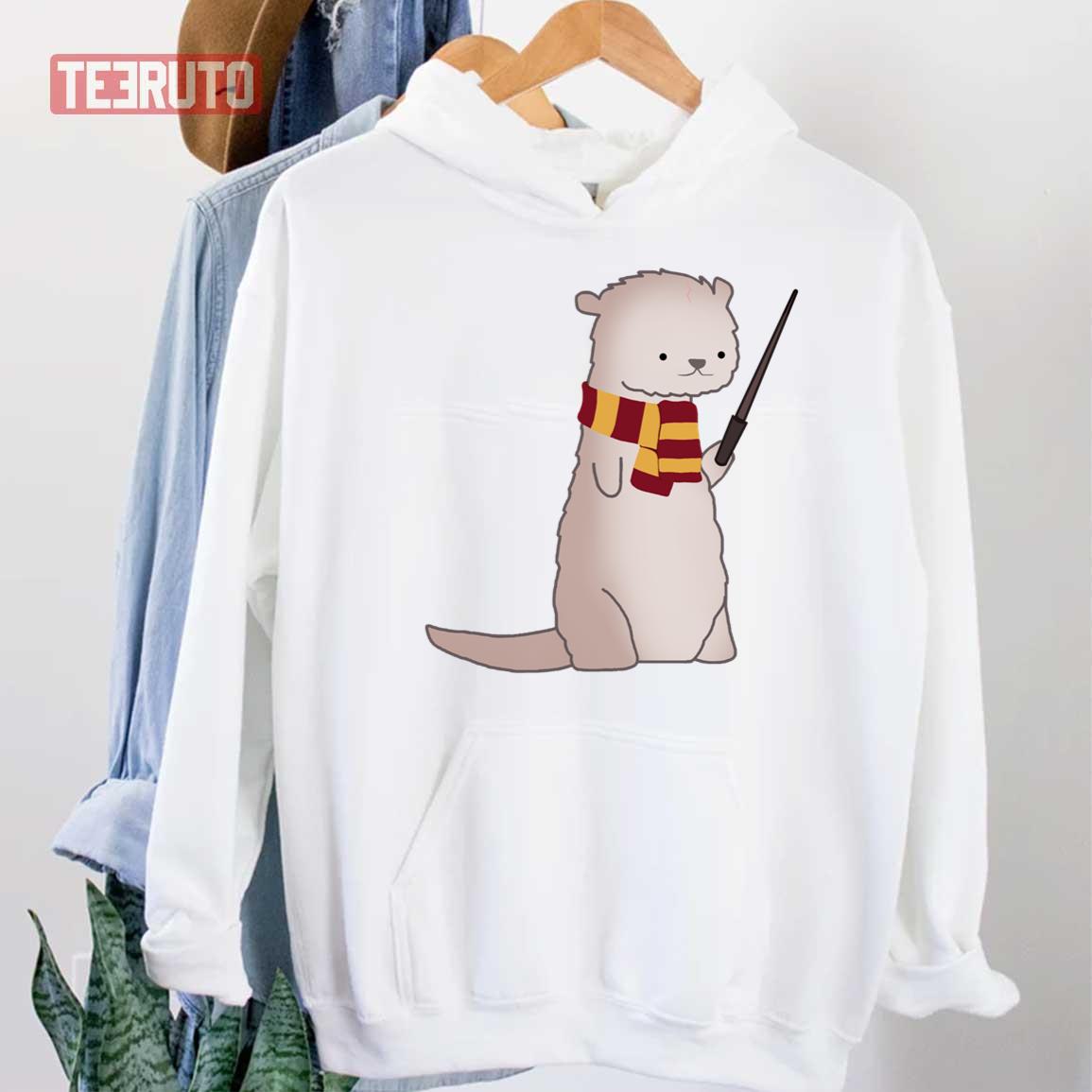 Harry Pawter Otter Funny Unisex Hoodie - Teeruto