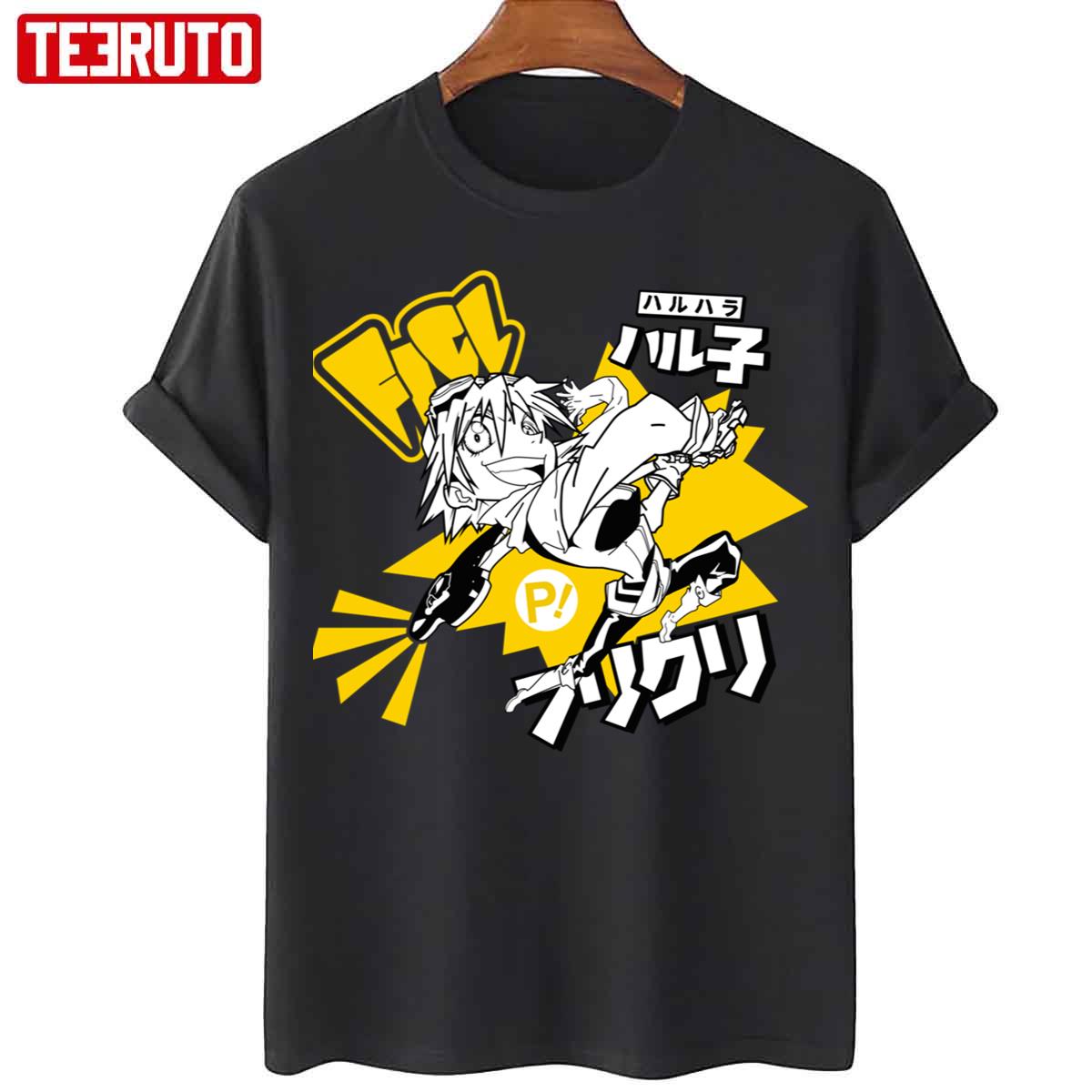 Haruko Star Design Flcl Fooly Cooly Unisex T-Shirt - Teeruto
