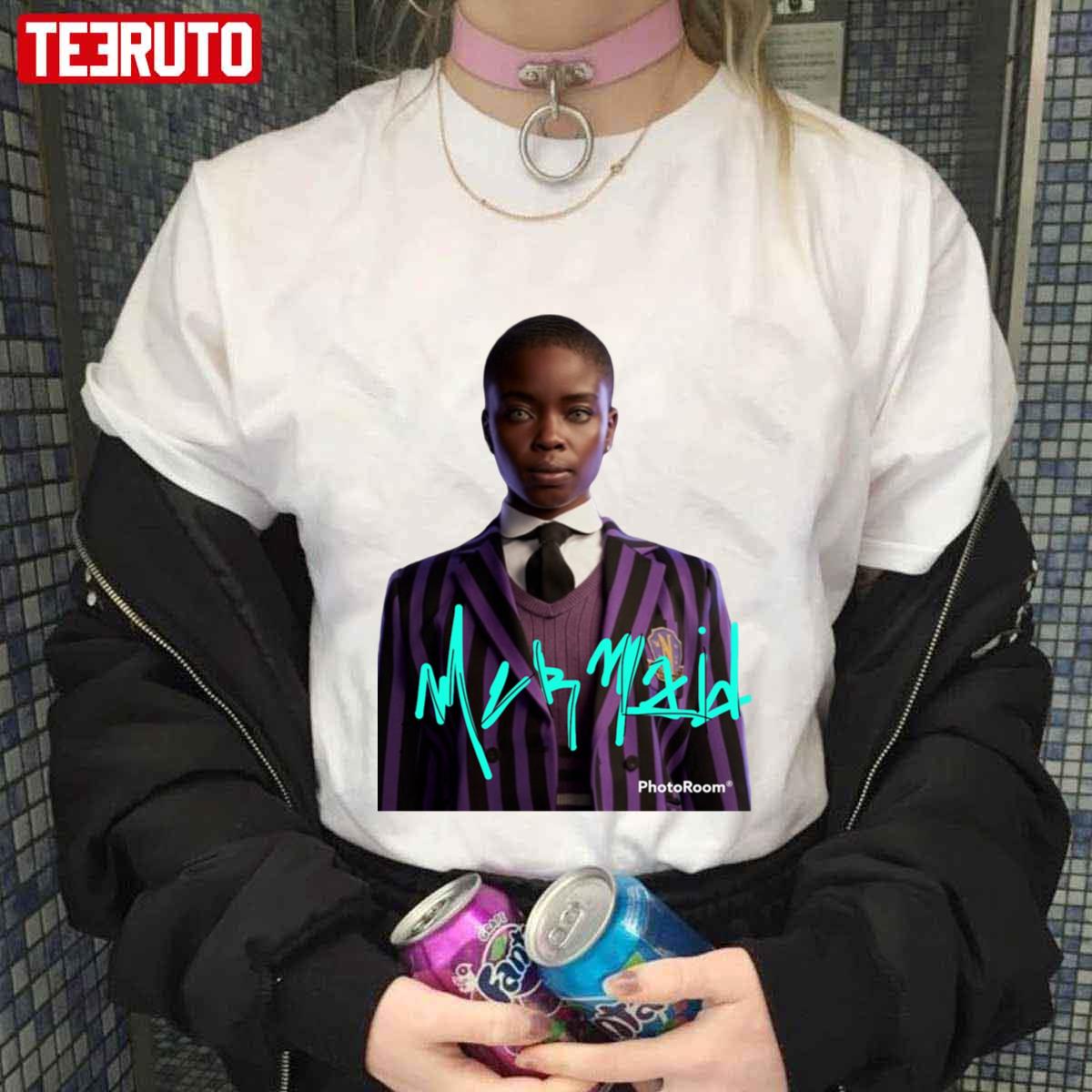 In The Siren's Song Mermaid Wednesday Netflix Unisex T-Shirt - Teeruto