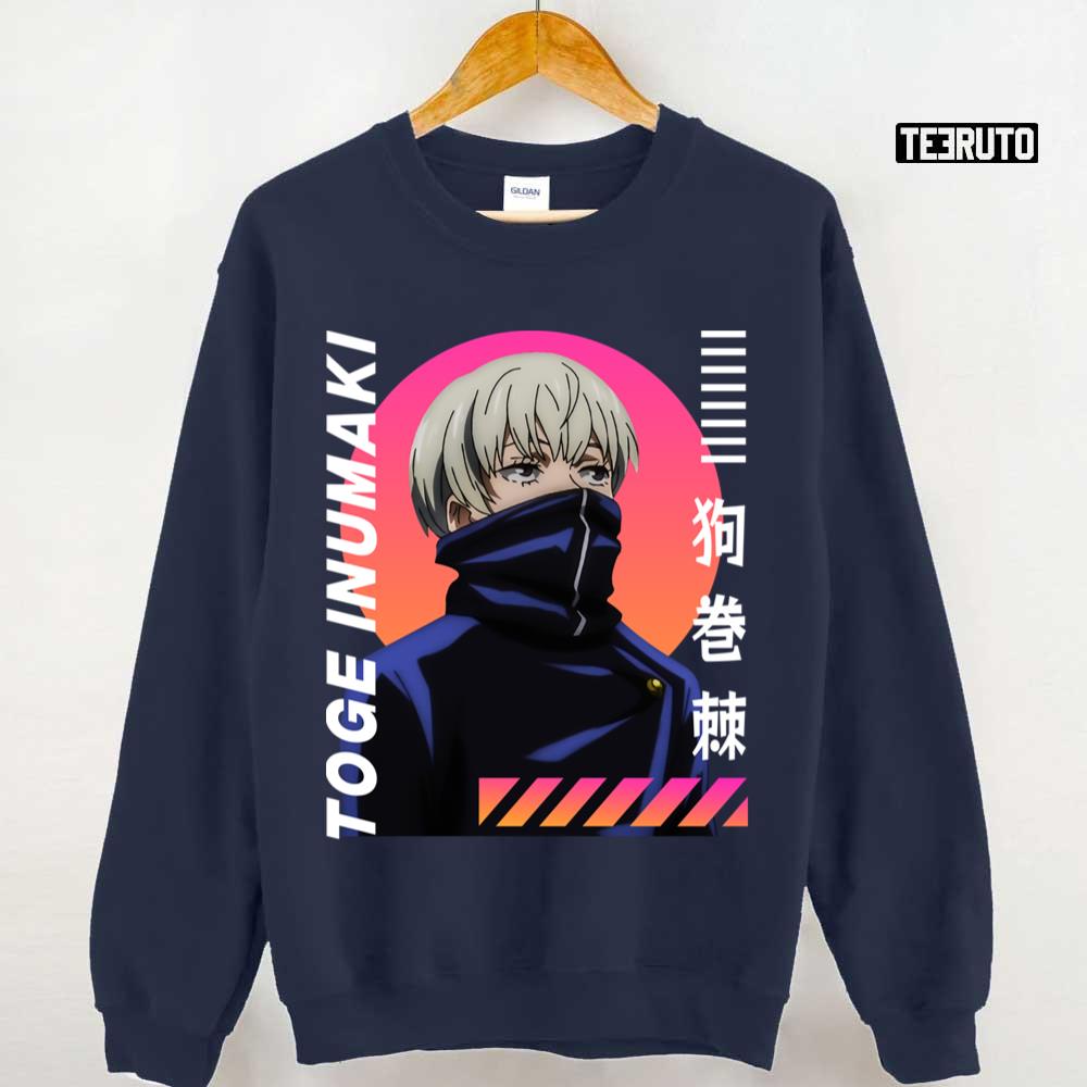 Intelligent Toge Inumaki Jujutsu Kaisen Don't Move Unisex Sweatshirt ...