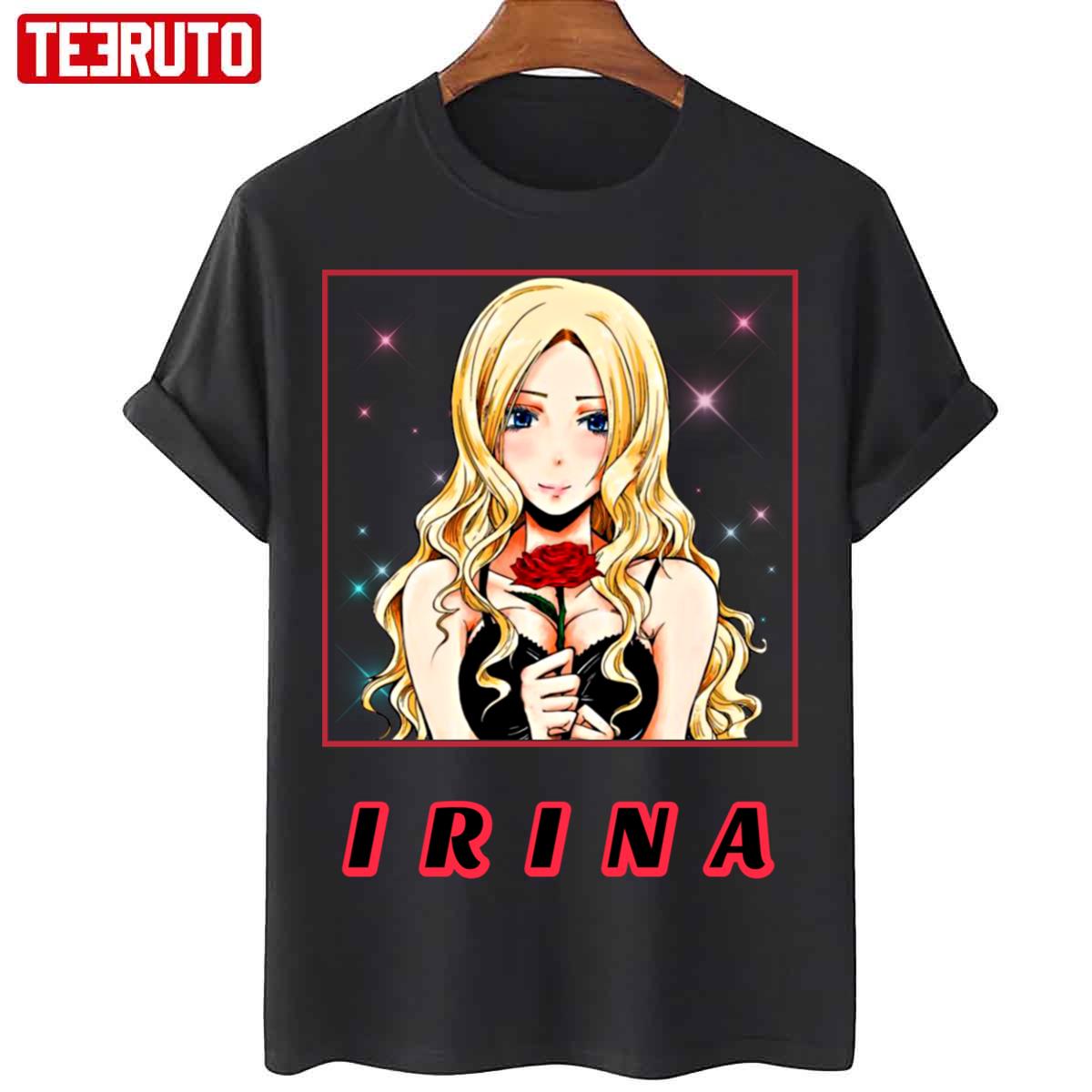 Irina Jelavic Red Graphic Assassination Classroom Unisex T-Shirt - Teeruto