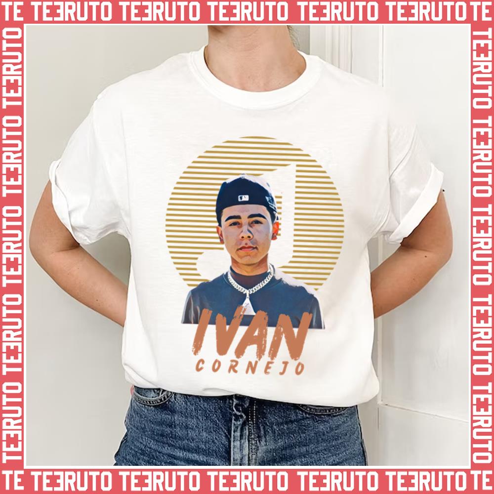 Ivan Cornejo Portrait Geometric Design Unisex T-Shirt - Teeruto