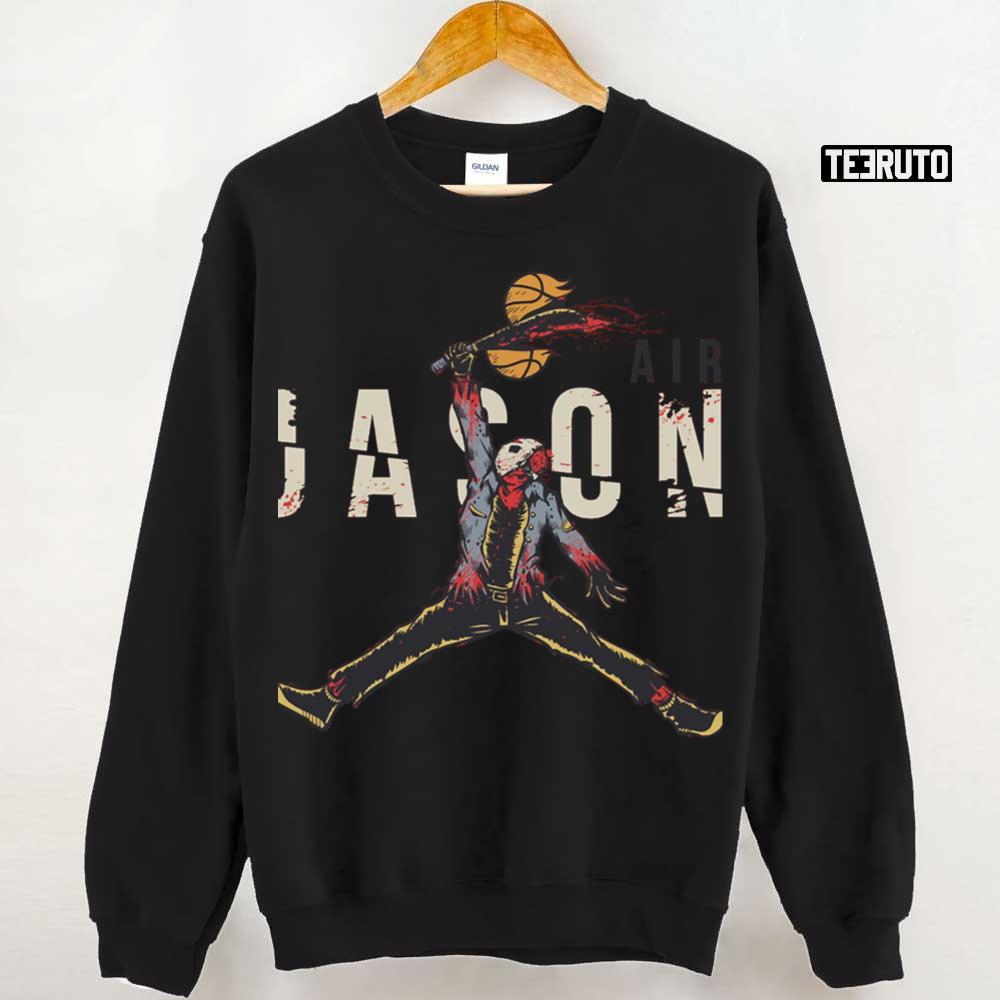 Jason Air Funny Jordan Logo Mix Jason Todd Unisex Sweatshirt - Teeruto