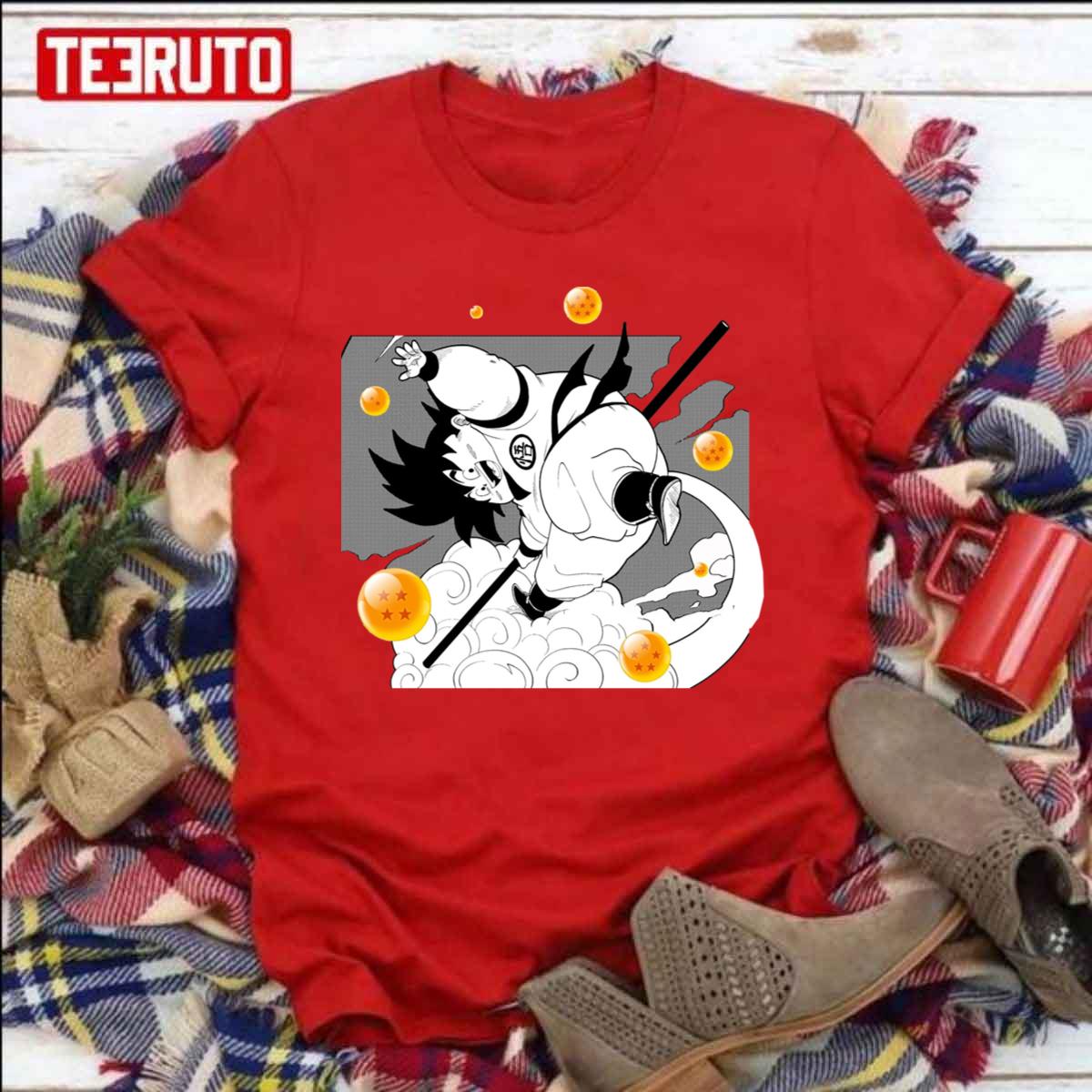 Kakarot Fat Goku Son Goku Dragon Ball Anime Dbz Manga Art Unisex ...