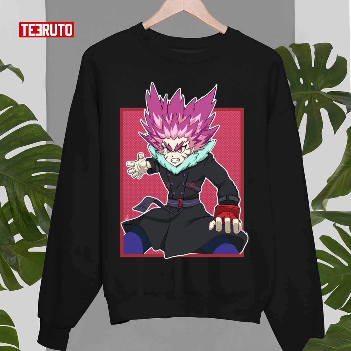 Lean Walhalla Lui Shirosagi From Beyblade Burst The Fight Unisex T ...