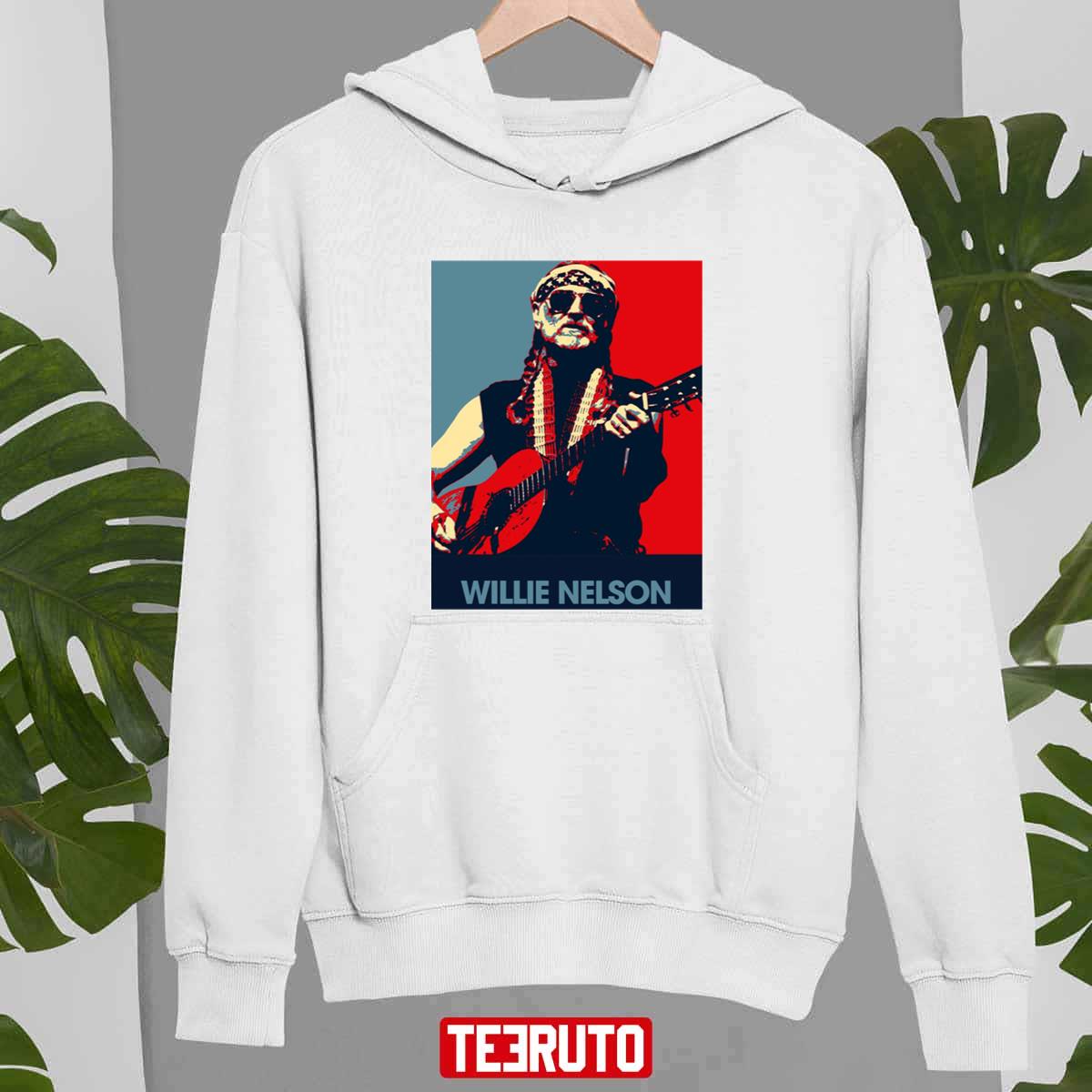Legend Willie Nelson Hope Art Unisex Sweatshirt - Teeruto