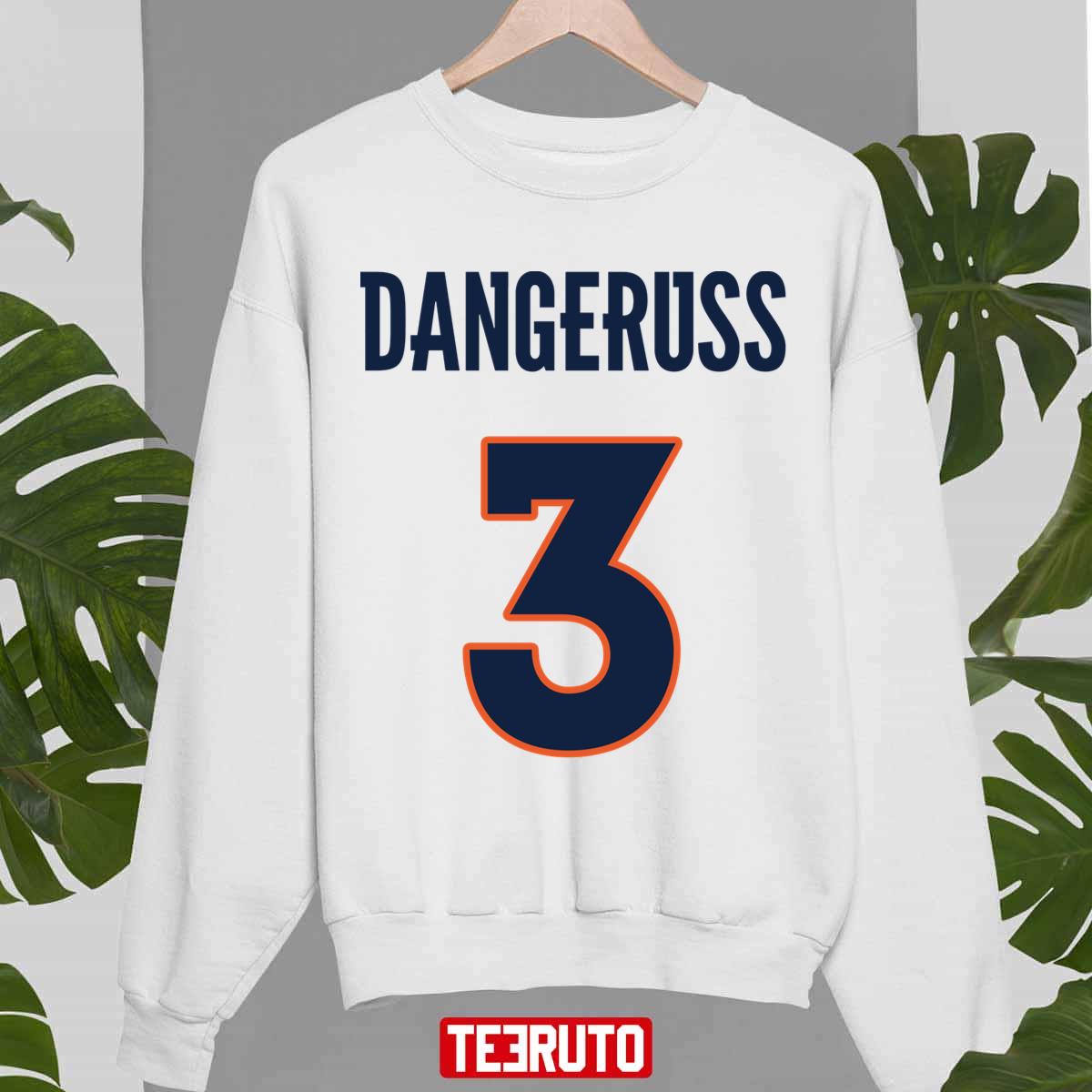 Limited Edition Dangeruss 3 Russell Wilson Denver Broncos 3 Jersey ...