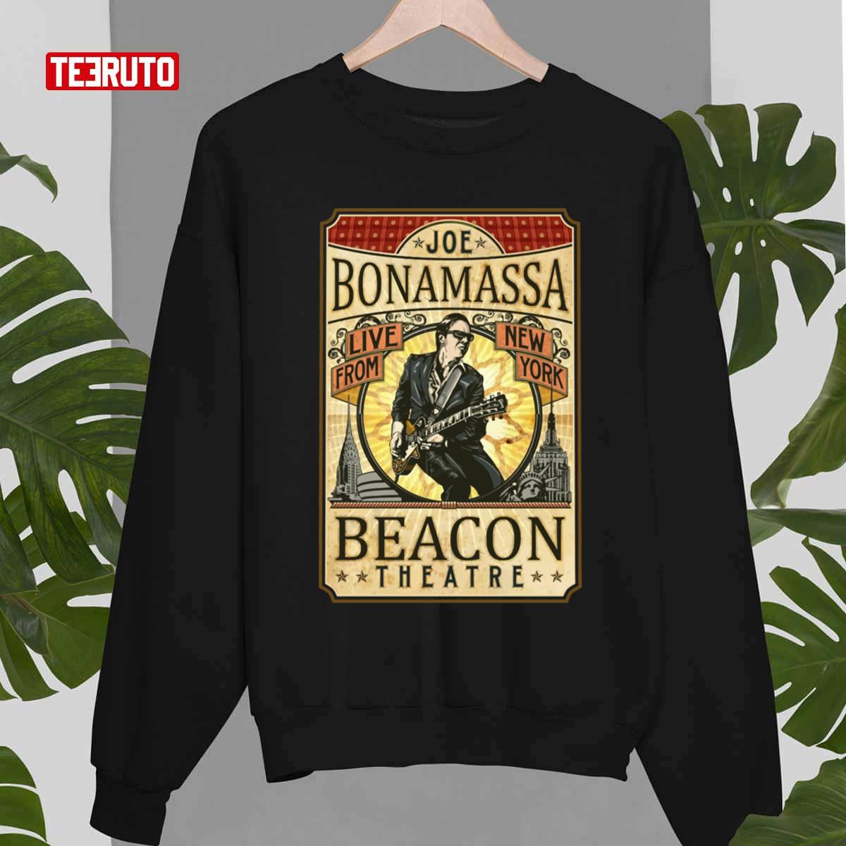 Live From New York Joe Bonamassa Design Unisex T-Shirt - Teeruto