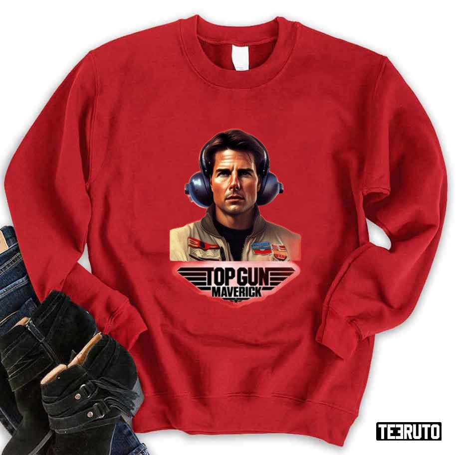 Lt Pete Tom Cruise Top Gun Maverick Unisex Sweatshirt - Teeruto