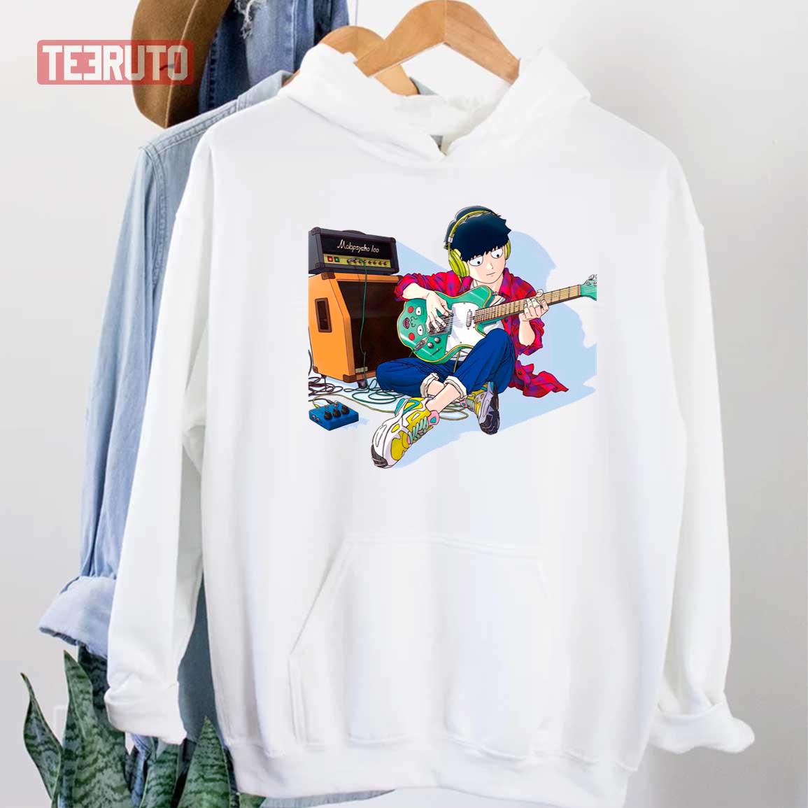 Mob Playing Mob Psycho 100 Unisex Hoodie - Teeruto