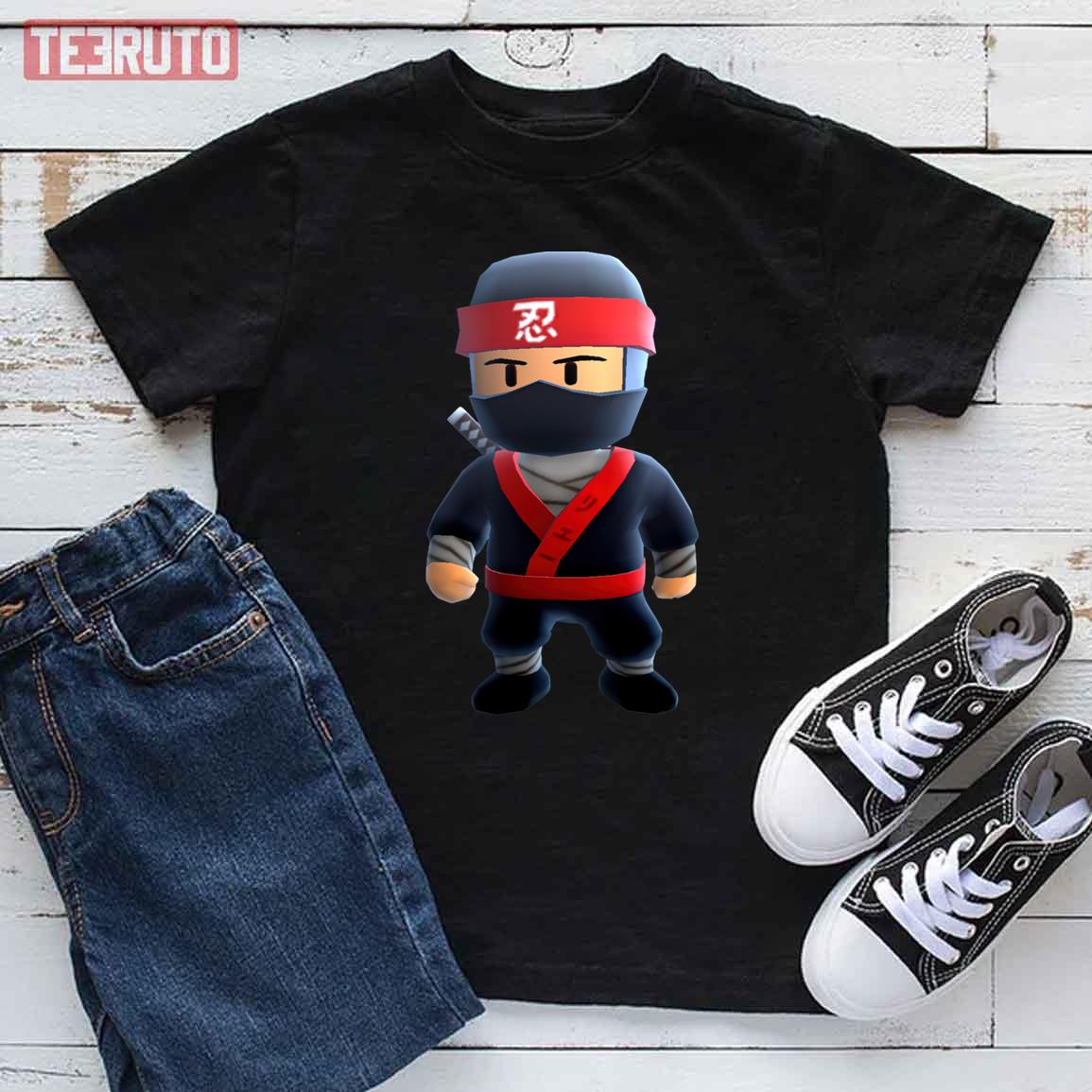 Ninja Guy Stumble Guys Unisex T-Shirt - Teeruto