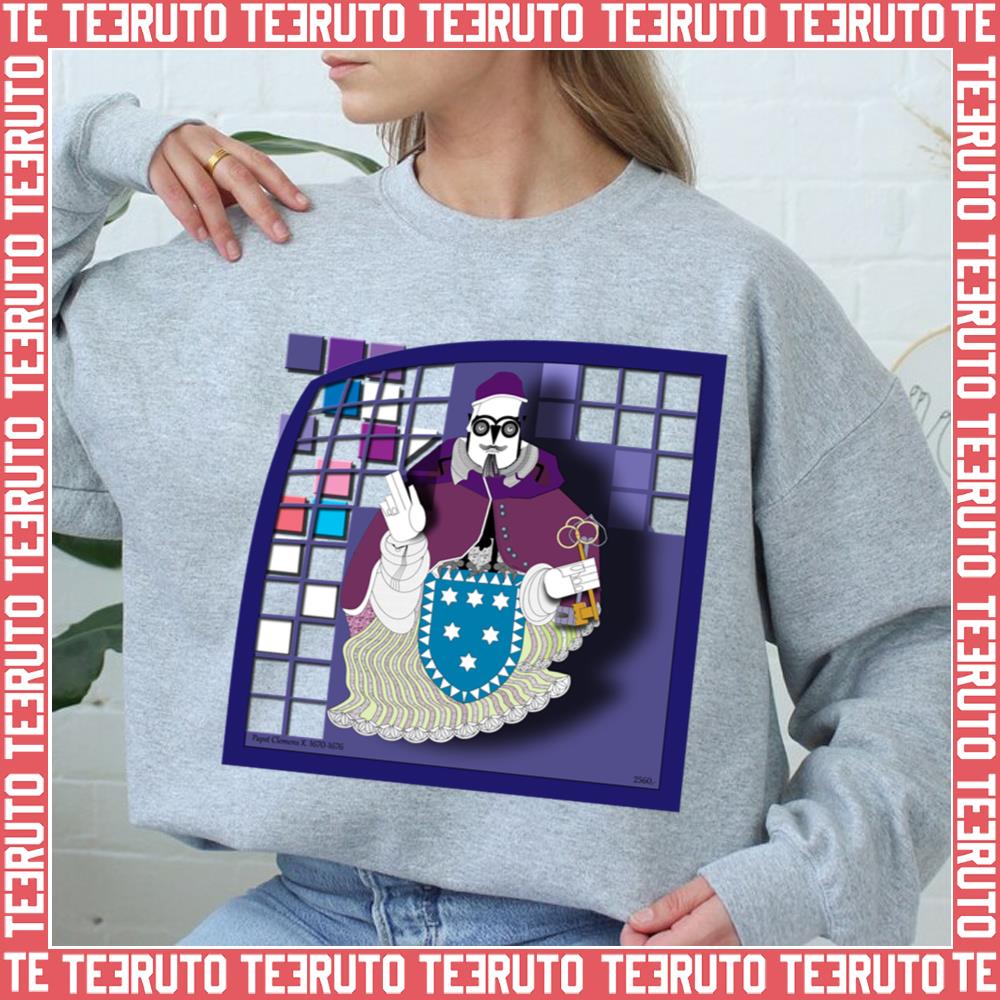 Owl As Pope Pope Clement X 1670 1676 Art Unisex Sweatshirt - Teeruto