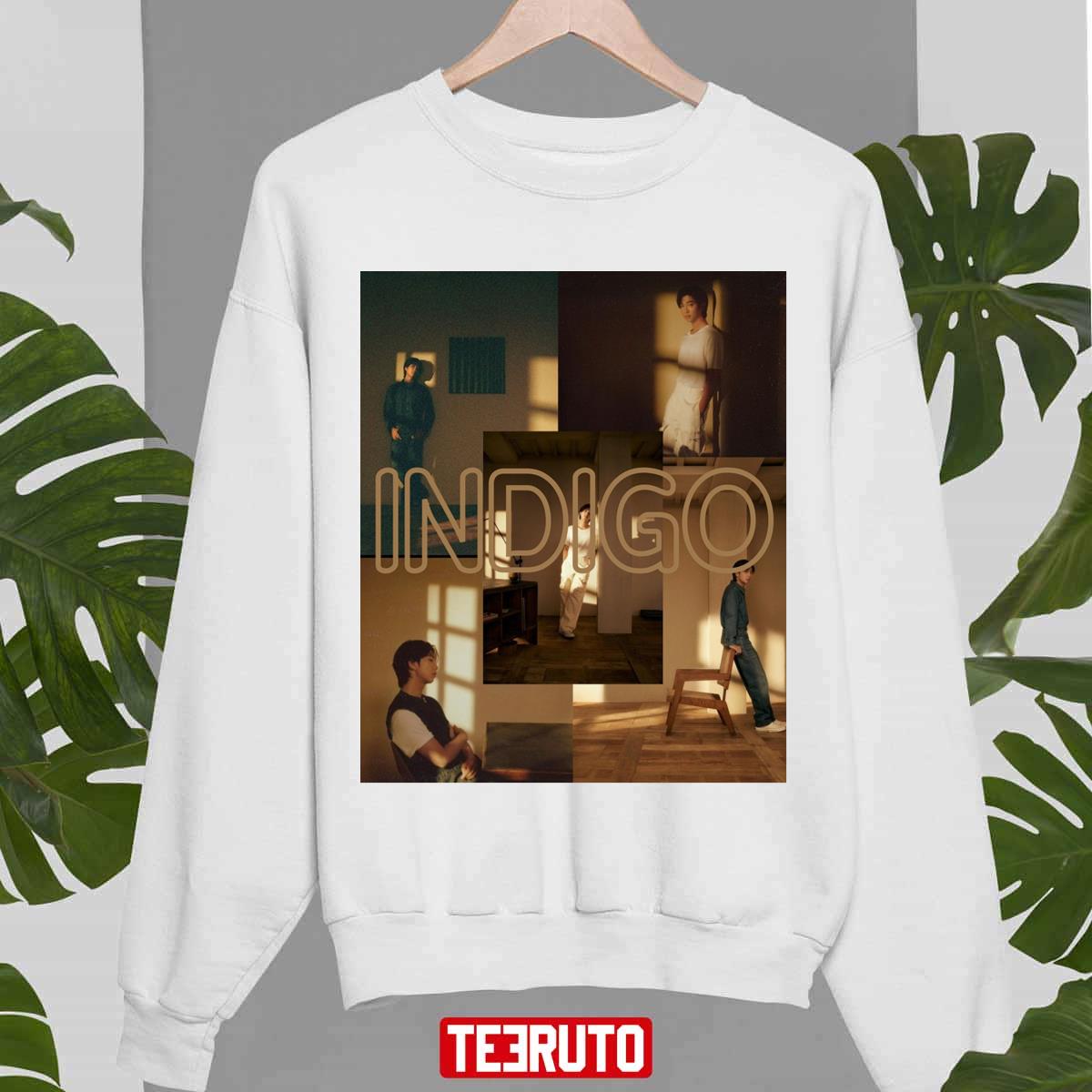 Photoshoot Rm Indigo Poster BTS Namjoon Unisex Sweatshirt - Teeruto