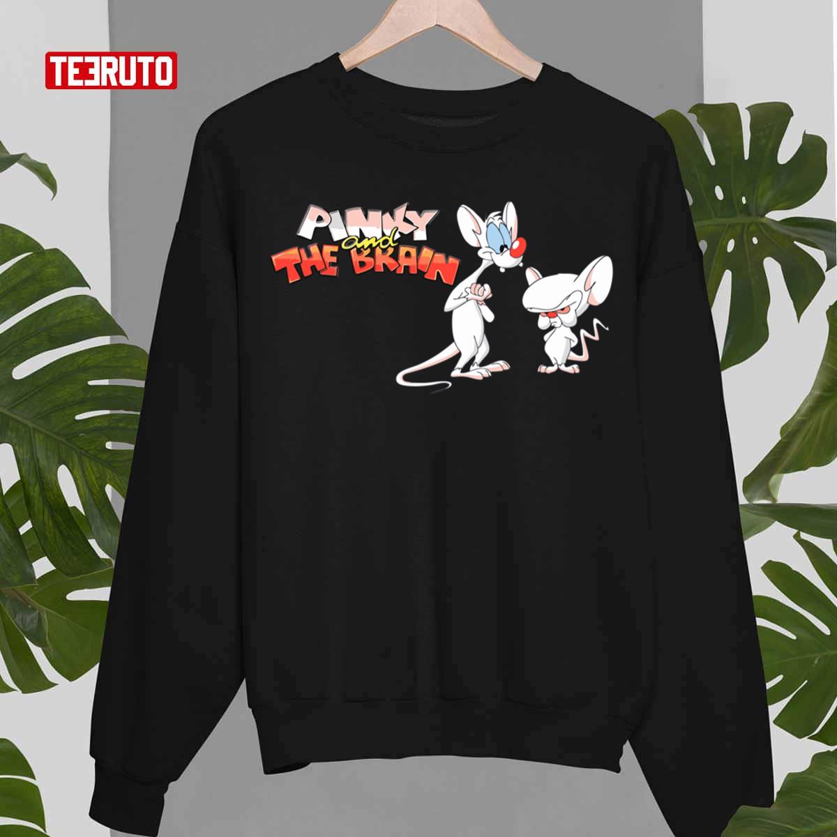 Pinky And The Brain Cartoon Logo 90s Unisex Sweatshirt - Teeruto