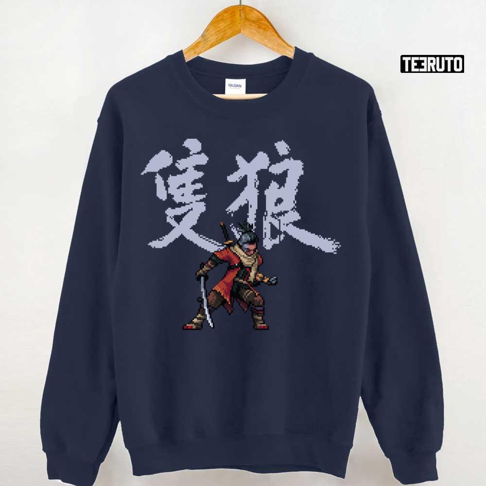 Pixel Art Sekiro Shadows Die Twice Unisex Sweatshirt - Teeruto