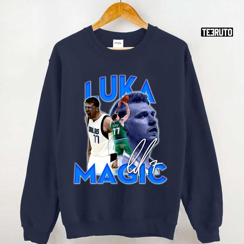 Player Luke Magic Luka Doncic Bootleg Vintage Art Unisex Sweatshirt ...