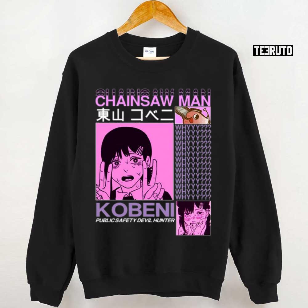 Public Safety Devil Hunter Kobeni Chainsaw Man Anime Unisex T-Shirt ...