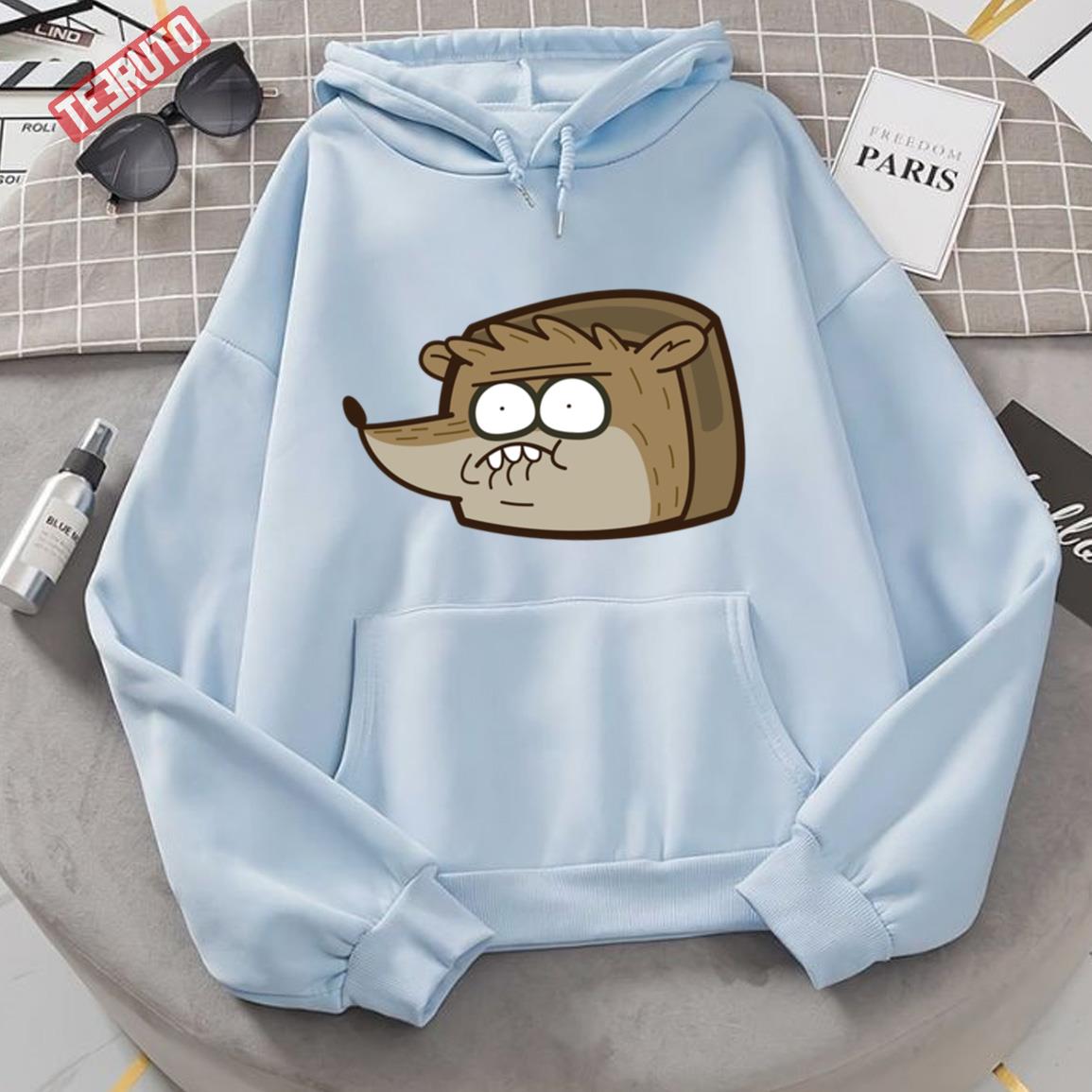 Rigby Regular Show Boxheadz Unisex Hoodie - Teeruto