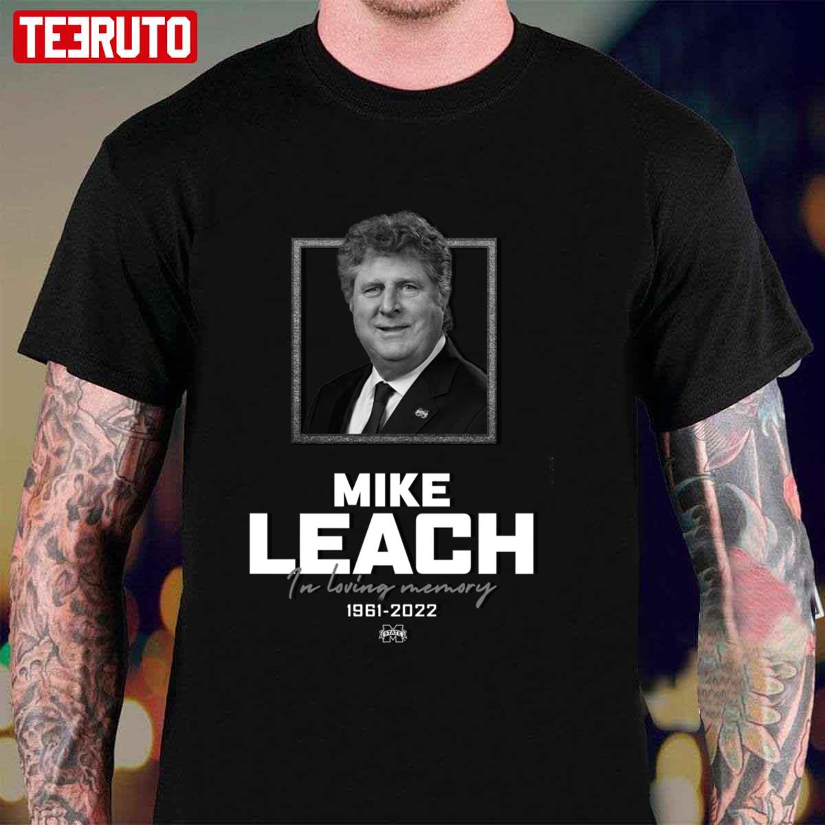 RIP Mike Leach 1961-2022 Unisex T-Shirt - Teeruto