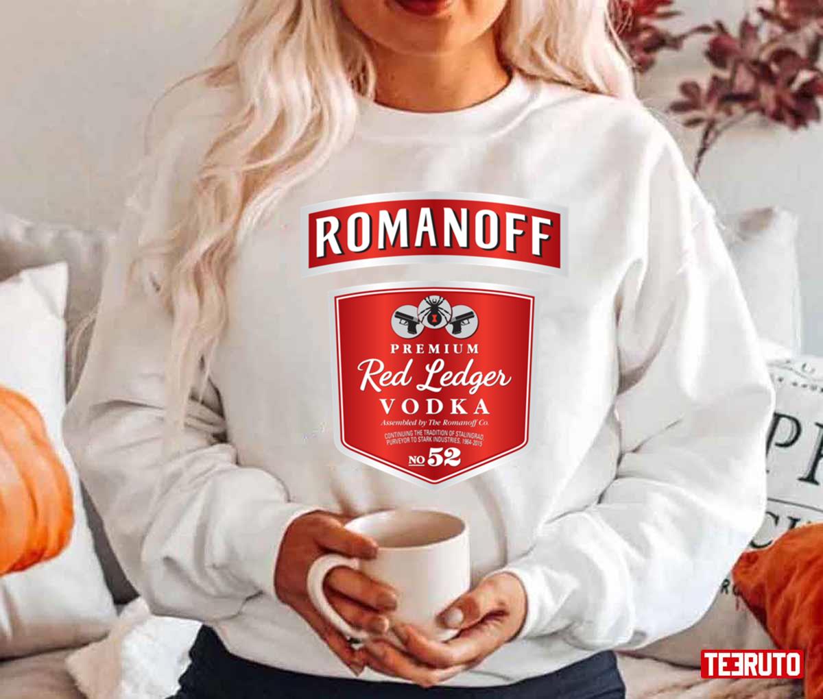 Romanoff Vodka Logo Design Unisex Hoodie - Teeruto