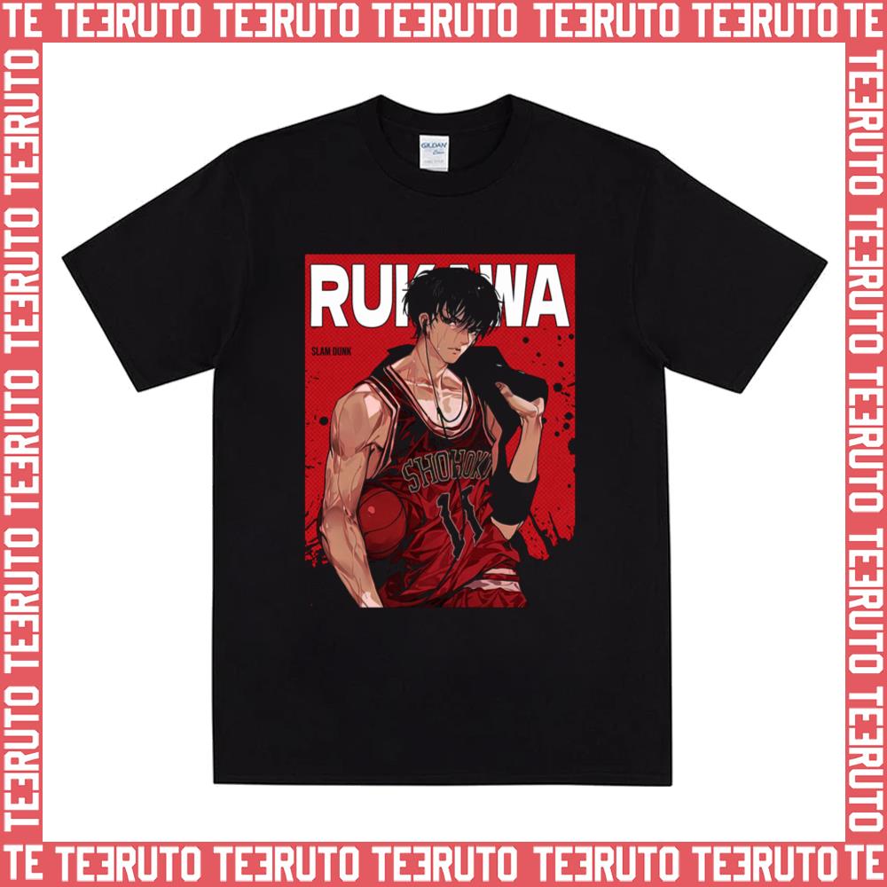 Rukawa Slam Dunk Red Comic Design Unisex Sweatshirt - Teeruto