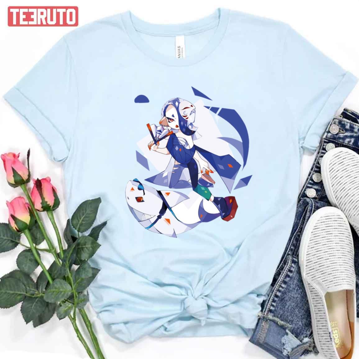 Shiver Art Splatoon Cute Unisex T-Shirt - Teeruto