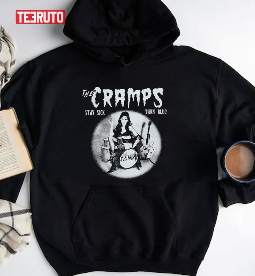 Stay Sick Turn Blue The Cramps Band Unisex T-Shirt - Teeruto