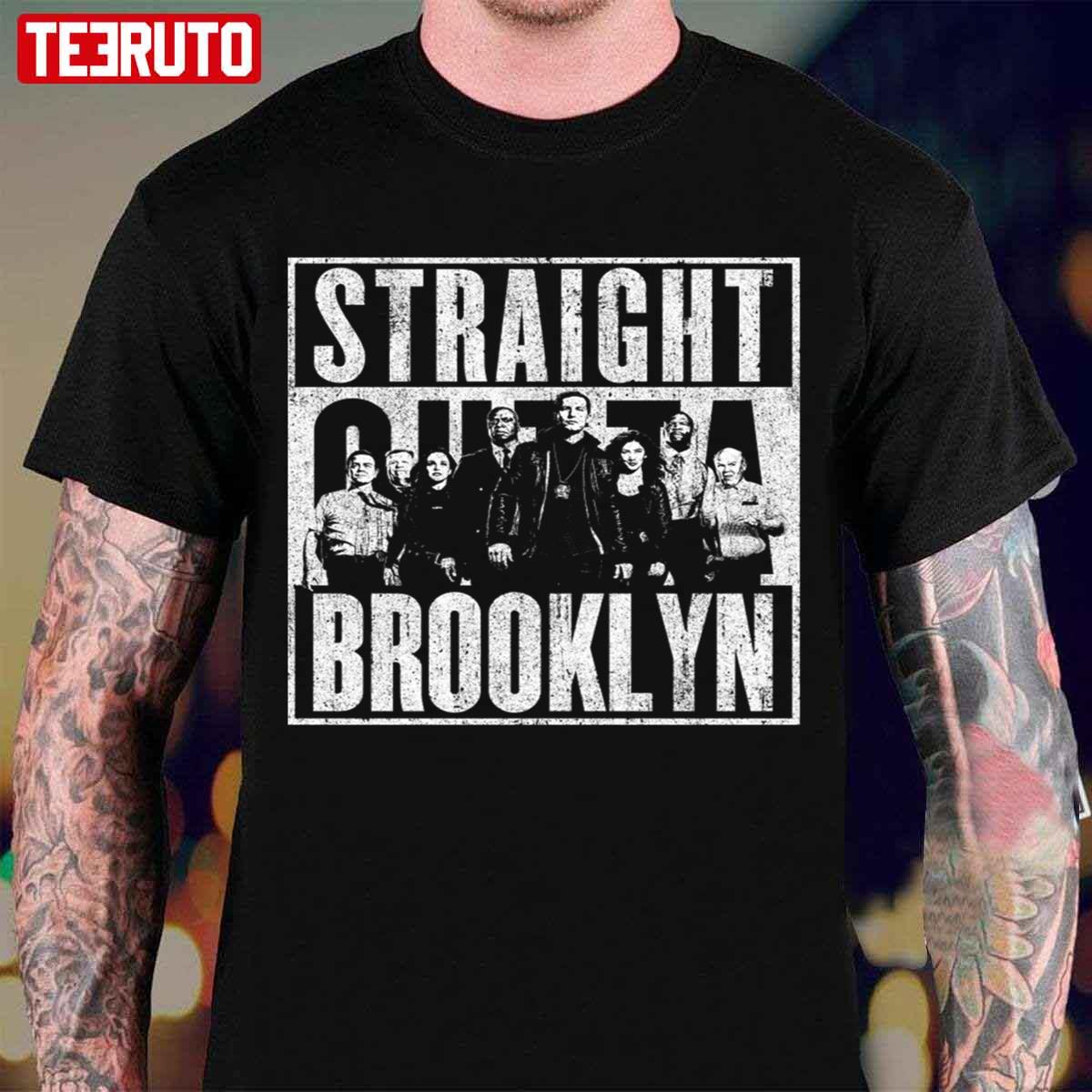 Straight Outta Brooklyn Nine Nine Unisex T-Shirt - Teeruto