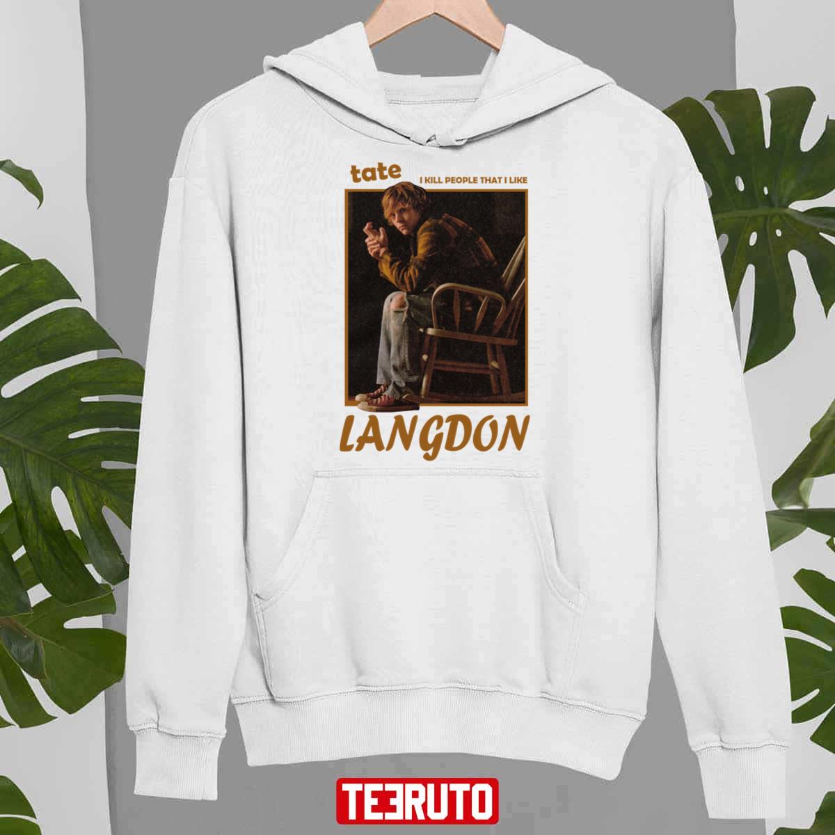 Tate Langdon Retro Evan Peter Actor Unisex Sweatshirt - Teeruto