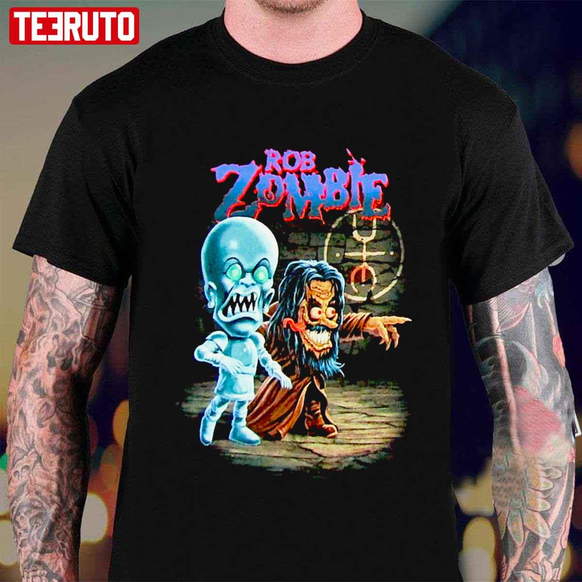 The Parody Of Rob Zombie Retro Art Graphic Unisex T-Shirt - Teeruto