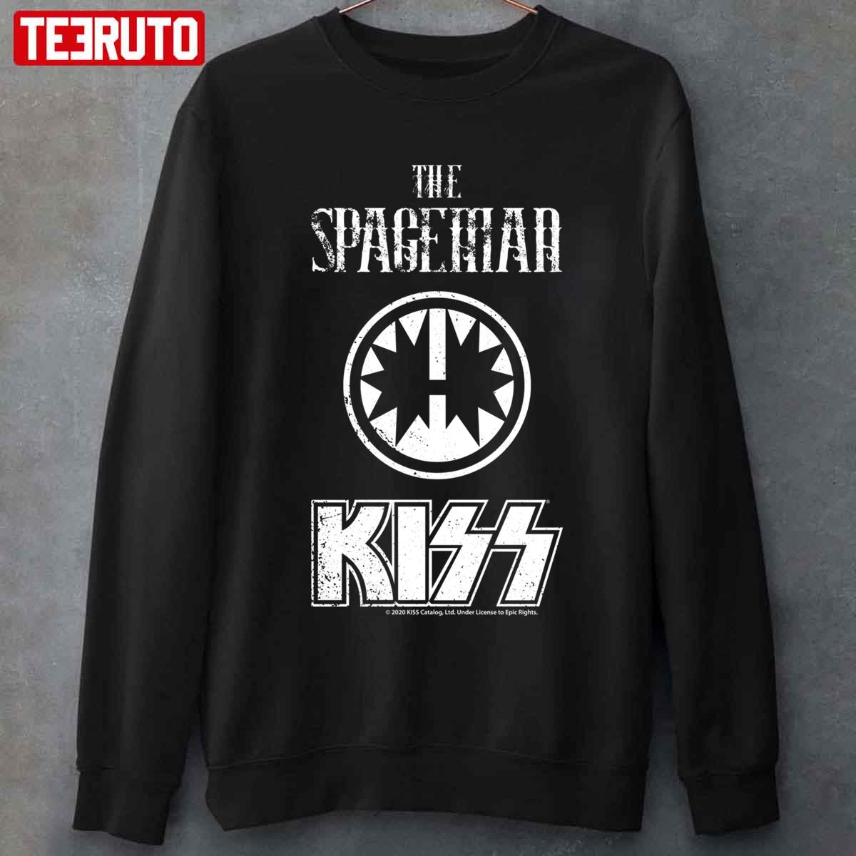 The Spaceman Kiss Band Grunge Distorted Vintage Unisex Sweatshirt - Teeruto