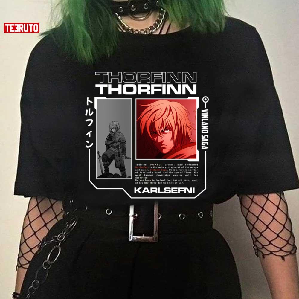 Torufin Thorfinn Karlsefni Vinland Saga Introduction Design Unisex T ...