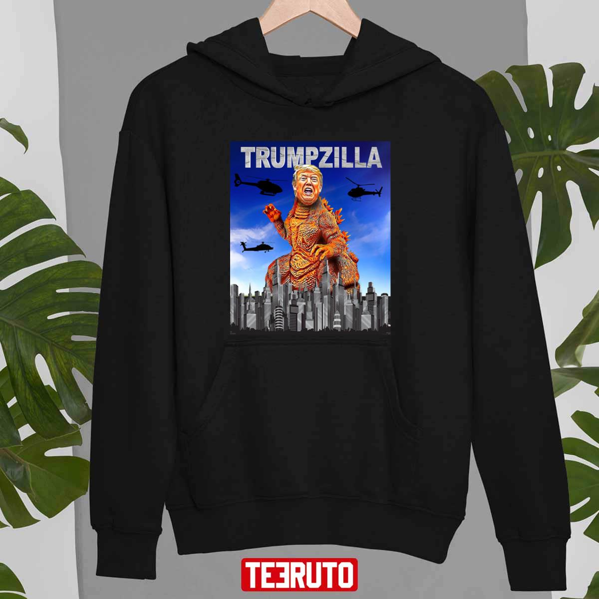 Trumpzilla Parody Godzilla Donald Trump Unisex T-Shirt - Teeruto