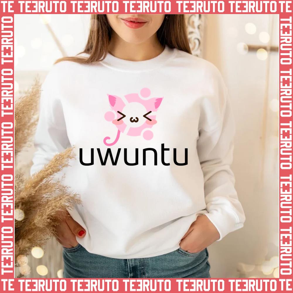 Uwuntu Cute Cat Design Unisex Sweatshirt - Teeruto