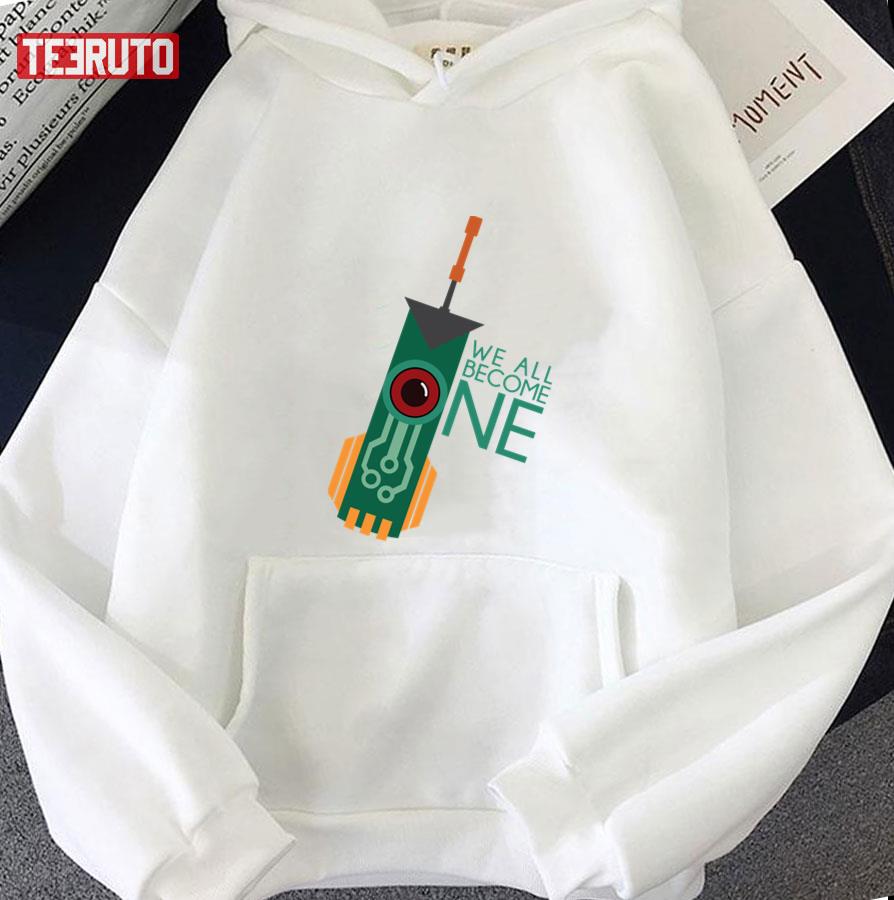 We All Become One Transistor Unisex Hoodie - Teeruto