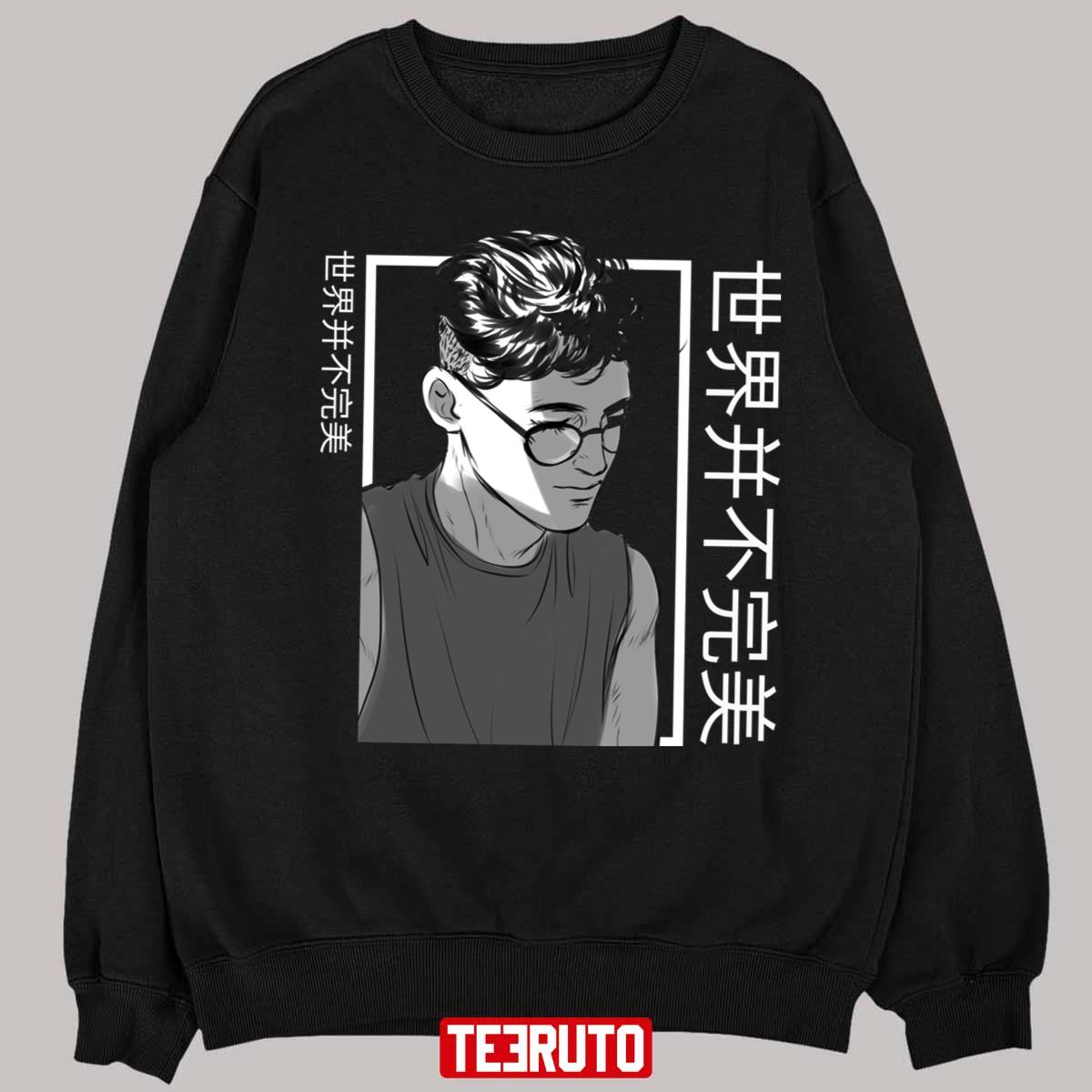 Anime Boy Study Mood Unisex T-Shirt - Teeruto