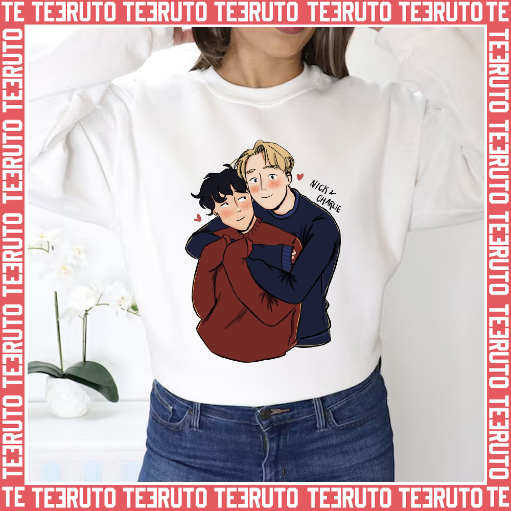 Big Hug Nick Nelson & Charlie Spring Heartstopper Lgbt Movie Unisex ...