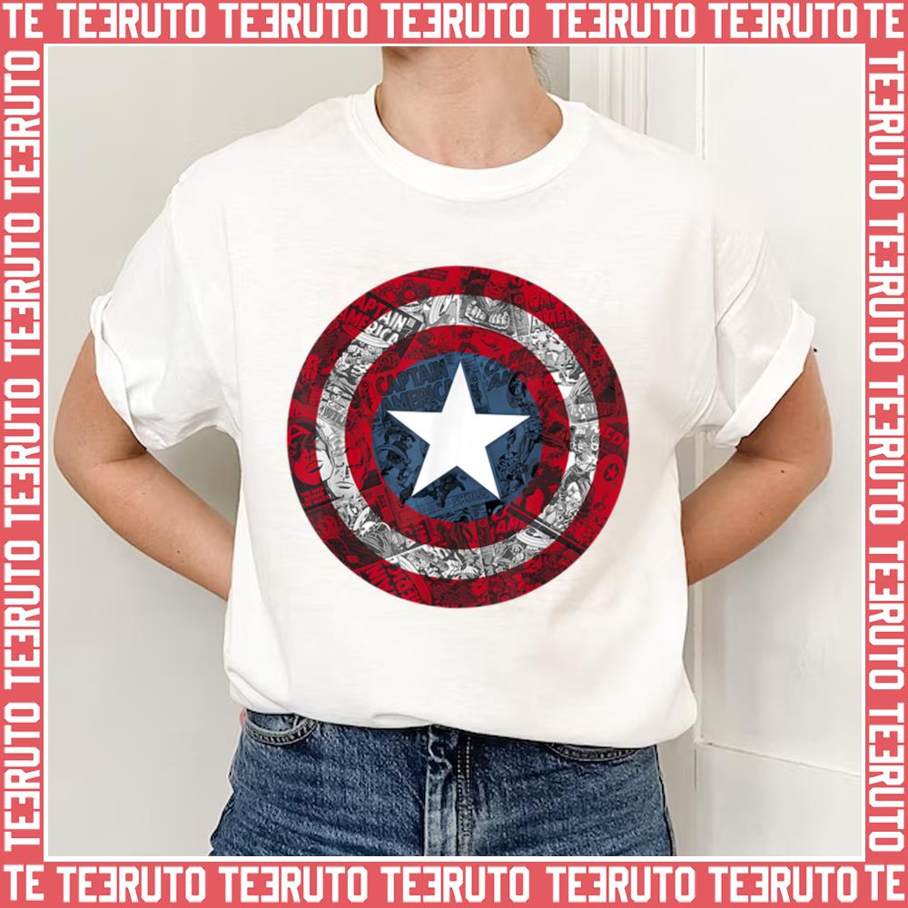 Ca Shield Comic Marvel Unisex Sweatshirt - Teeruto