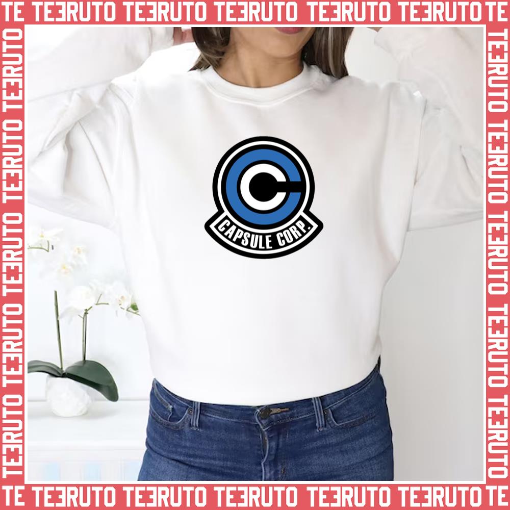 Capsule Corp Logo Color Dragon Ball Unisex Sweatshirt - Teeruto