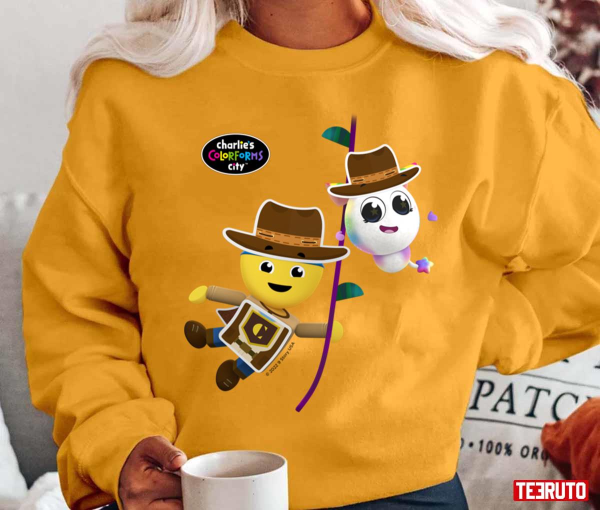 Charlie's Colorforms City Adventure Mighty Charlie Unisex T-Shirt - Teeruto