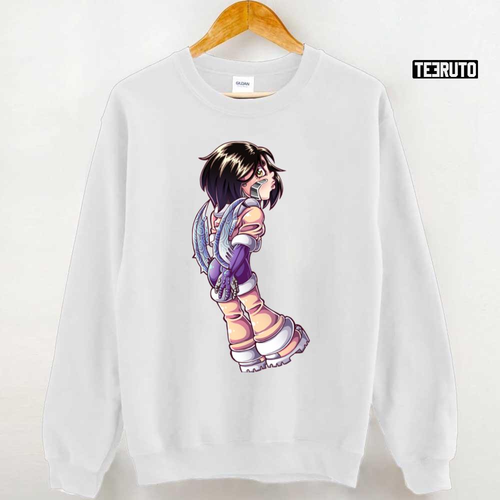 Chibi Alita From Alita Battle Angel Manga Manga Unisex T-Shirt - Teeruto
